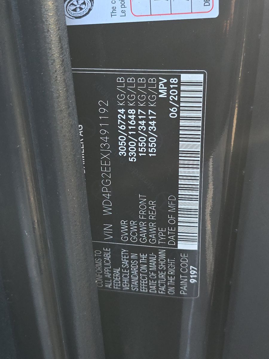 2018 Mercedes-Benz Metris Passenger Van 126.0" WB – Salvage World